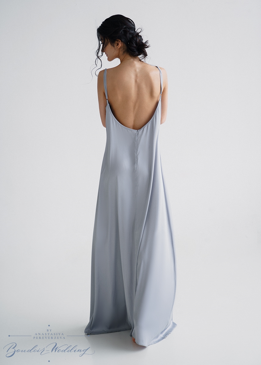 Simple Satin Dress